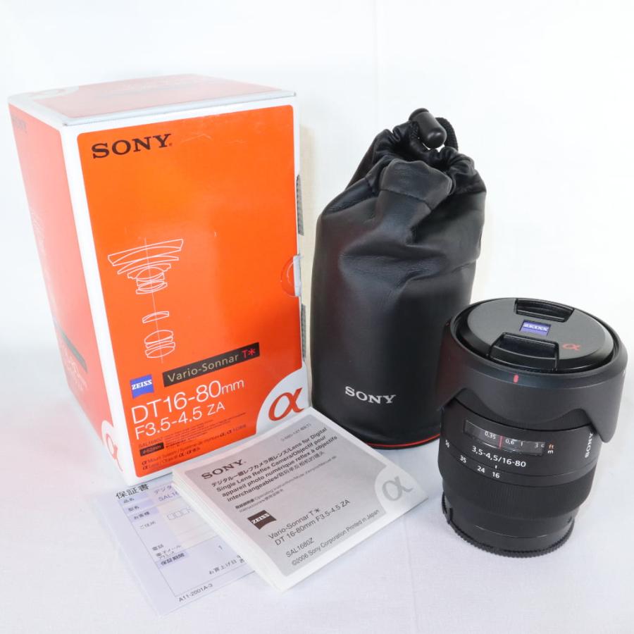 SONY Vario-Sonnar T* DT16-80mm F3.5-4.5 ZA SAL1680Z ソニー k1833 : りんすまいる ...