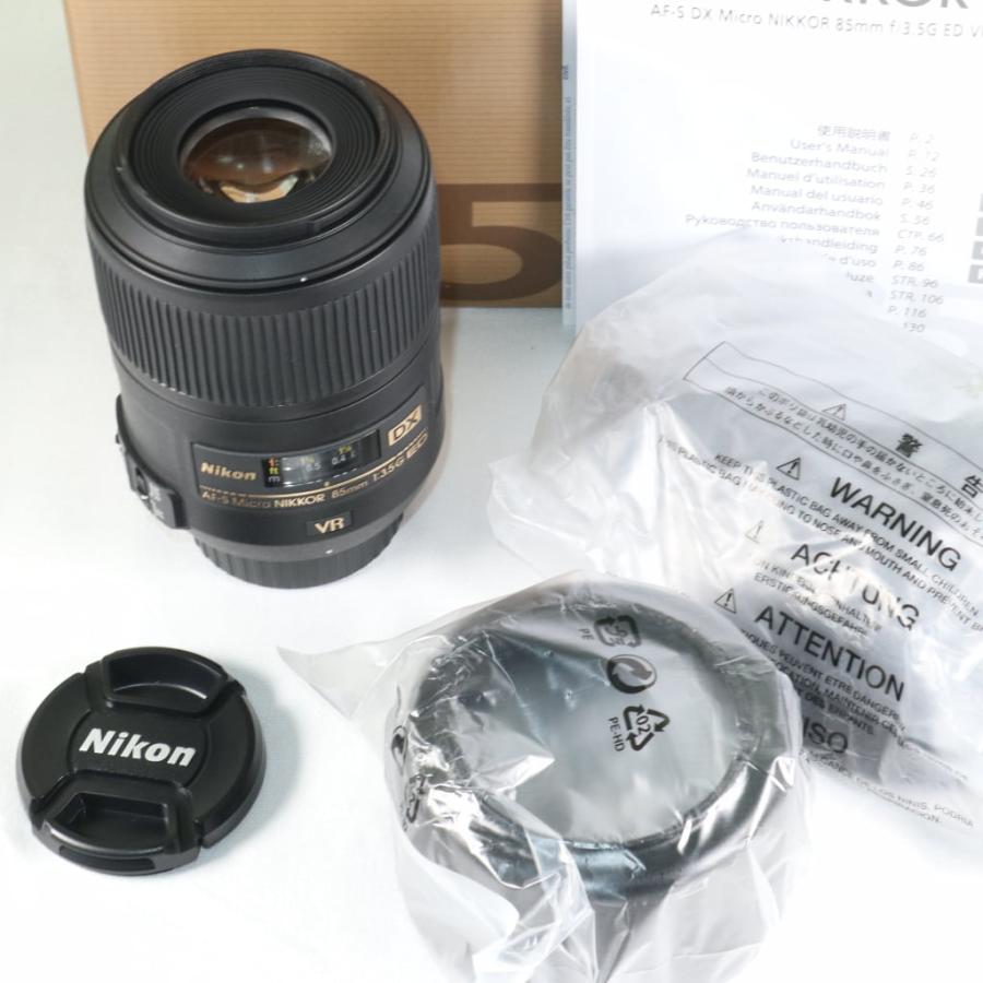 【中古】 新品級 NIKON AF-S DX Micro NIKKOR 85mm F3.5G ED VR ニコン k2005 : りんすまいる ...