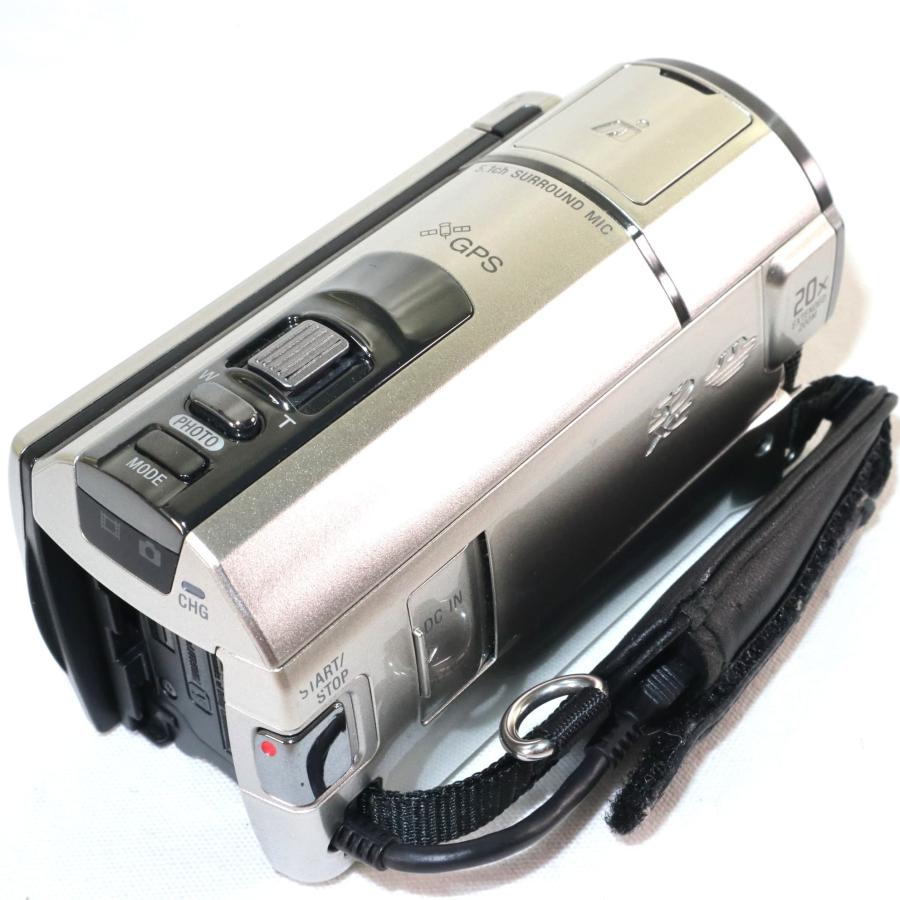 SONY HDR-CX590V シャンパンシルバー デジタルビデオカメラ k2215 : りんすまいる - 通販 - Yahoo!ショッピング