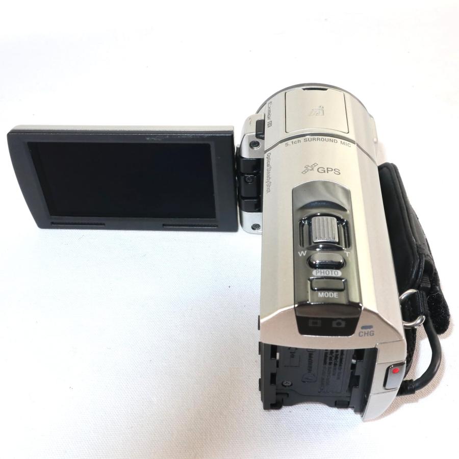 SONY HDR-CX590V シャンパンシルバー デジタルビデオカメラ k2215 : りんすまいる - 通販 - Yahoo!ショッピング