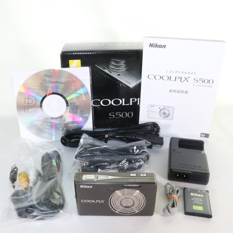 NIKON COOLPIX S500 アーバンブラック デジタルカメラ ニコン 現状品 k2223 : りんすまいる - 通販 - Yahoo ...