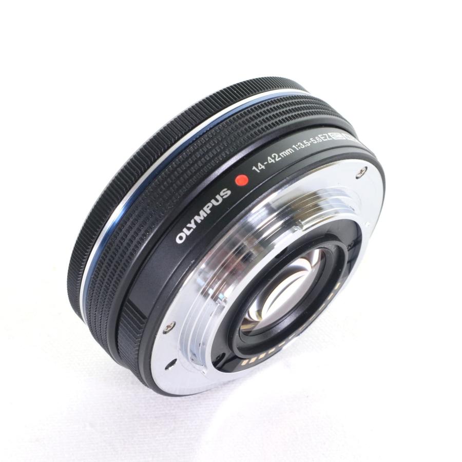 OLYMPUS M.ZUIKO DIGITAL ED 14-42mm F3.5-5.6 EZ ブラック オリンパス k2240-2 ...