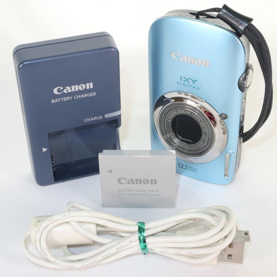 CANON IXY DIGITAL 510 IS ブルー キャノン コンデジ コンパクトカメラ k2280-3 : りんすまいる - 通販 ...