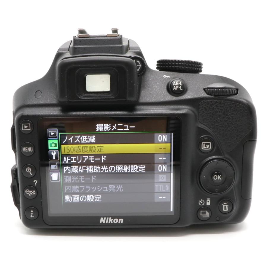 《美品 S数5500のみ》 デジタル一眼レフカメラ NIKON D3300 ダブルズームキット2 ニコン ブラック k3150 : りんすまいる - 通販 - Yahoo!ショッピング