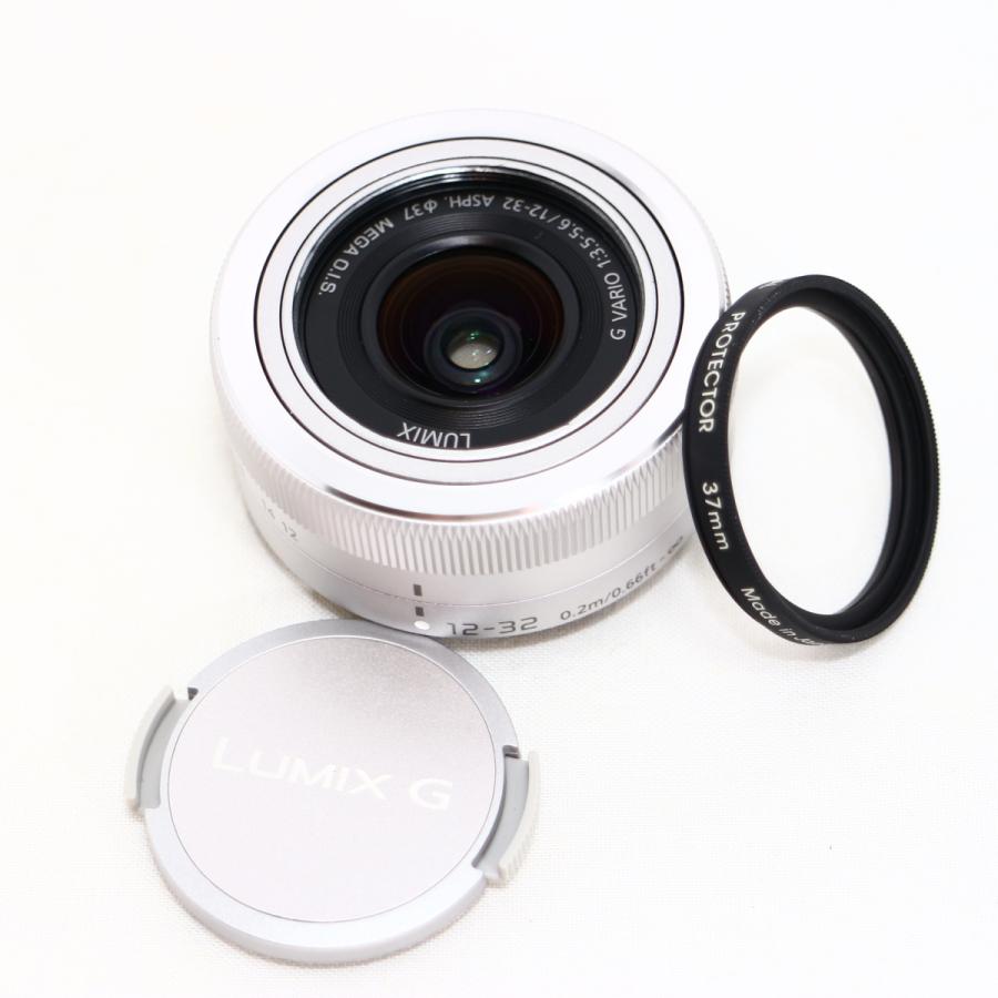 Panasonic H-FS12032 シルバー LUMIX G VARIO 12-32mm / F3.5-5.6 ASPH. / MEGA O.I.S. : k675-3 : りんすまいる ...