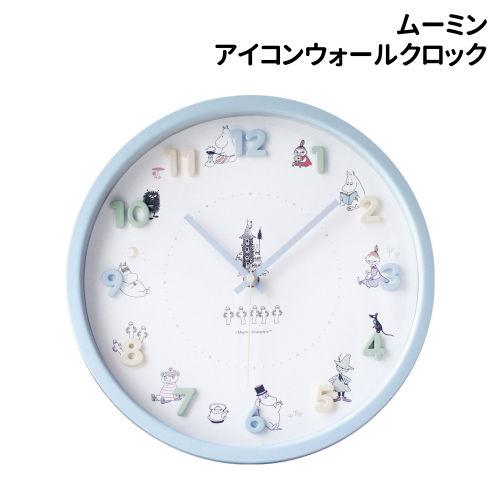 T'S FACTORY 送料無料 ムーミン アイコンウォールクロック MO-5520373 / : スマホケース&雑貨の店 リンゾウ - 通販 ...