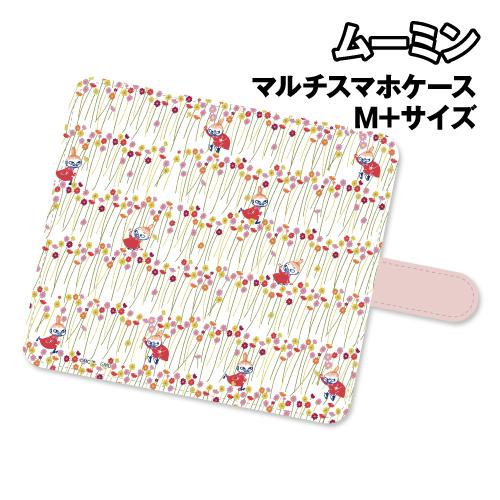 gourmandise 送料無料 ムーミン【リトルミィフェア】 マルチフリップカバー(M+) MMN-249A / リトルミイと花柄 : スマホケース&雑貨の店 リンゾウ - 通販 ...