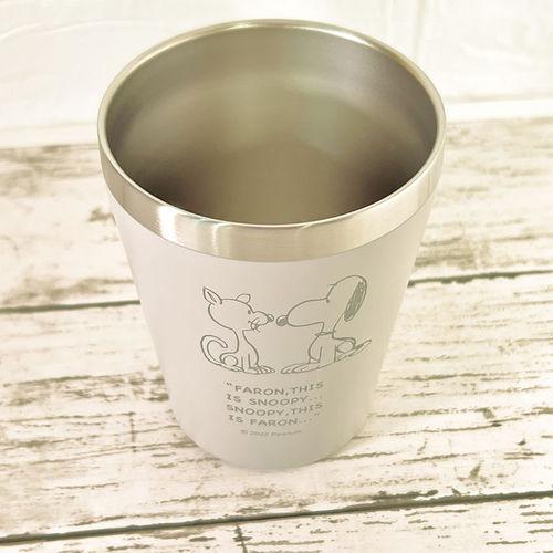 マリモクラフト ピーナッツ/スヌーピー ステンレスタンブラー／スヌーピー&ファーロン SPZ-2678 / グレー : スマホケース&雑貨の店 リンゾウ - 通販 - Yahoo!ショッピング