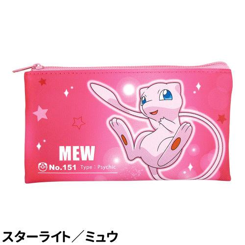 T'S FACTORY ポケットモンスター フラットマルチポーチ PM-553389 /スターライト／ピカチュウ リザードン ルカリオ ...