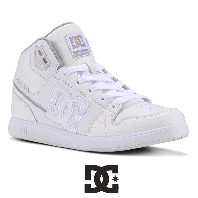 DC SHOES DCシューズ スニーカー レディース DW251303 WW0 Ws UNIVERSITY MID SE SN ホワイト 白 ...