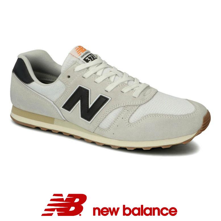 New Balance（ニューバランス） スニーカー ml373 メンズ ML373 HR2 ローカット 正規品 グレー/ブラック クラシック ...