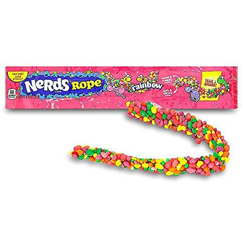 Wonka Rainbow Nerds Rope 26g ナーズロープ レインボー 3個セット 海外の駄菓子 輸入菓子 海外輸入 美味しい ...