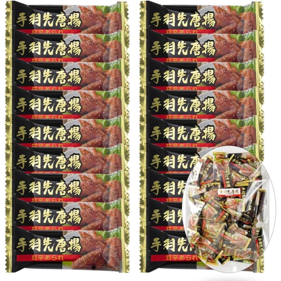 手羽先唐揚あられ 600g（約150個） うま辛パウダー 手羽先唐揚 あられ おつまみ 甘辛 甘辛あられ 個包装 小袋 業務用 おもてなし 来客 : 株式会社Riogrande Yahoo!店 ...