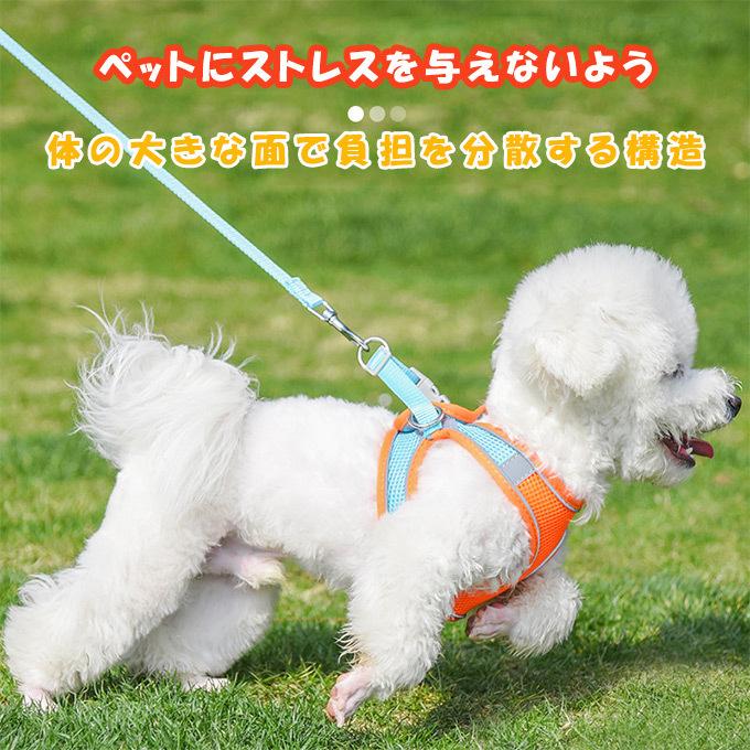 全品Point10倍!最大倍率50% ペット ハーネス メッシュデザイン 立体構造 即納 :39AE0672:rioty (リオティ) - 通販 - Yahoo!ショッピング