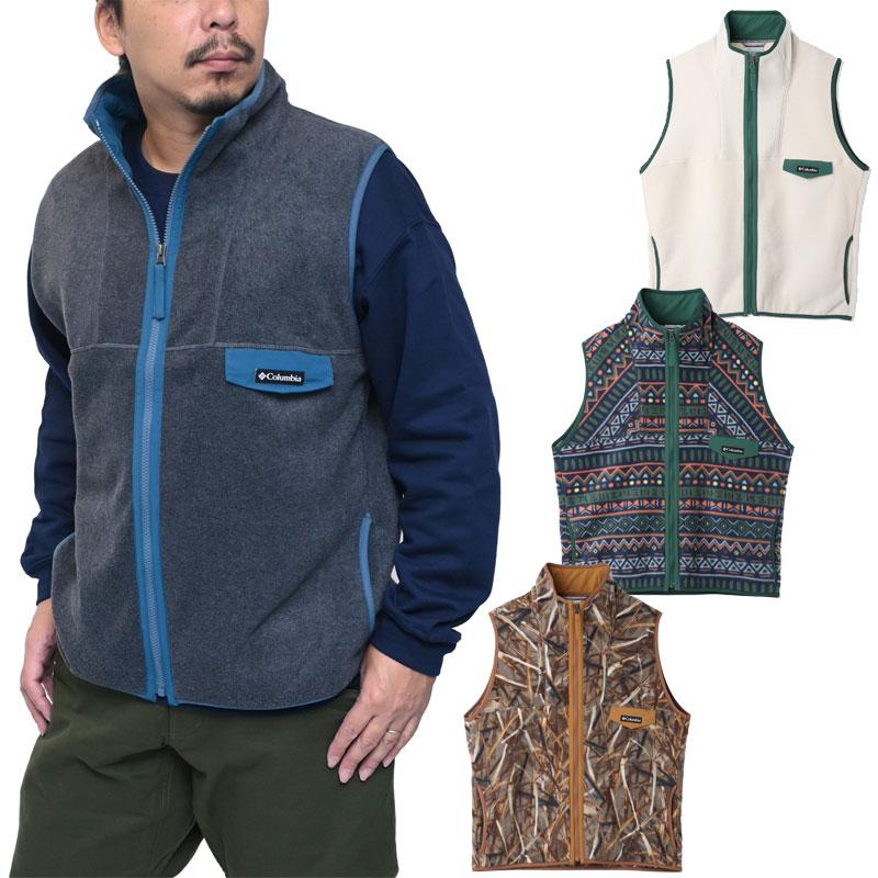 Columbia（コロンビア） フリースベスト メンズ ストームクレスト