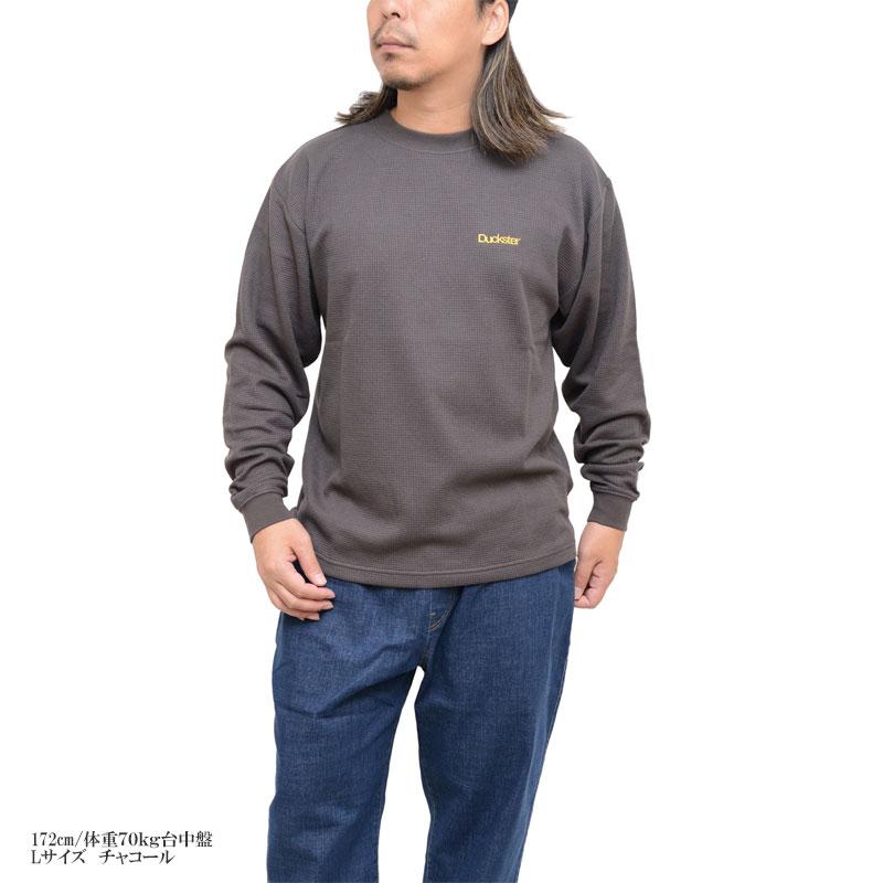 ダックスター Duckster Tシャツ 長袖 ロンT メンズ サーマル L/S TEE Dロゴ 920202 : ripe - 通販 ...