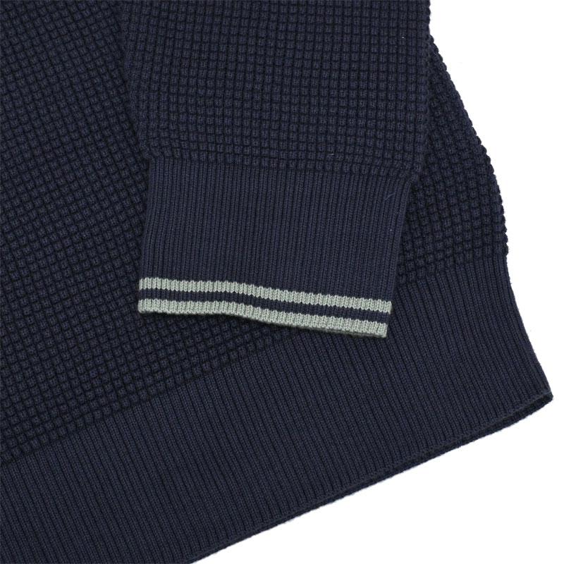 FRED PERRY フレッドペリー FREDPERRY ニット セーター メンズ ワッフルステッチジャンパー Waffle Stitch Jumper K6507 : ripe - 通販 ...