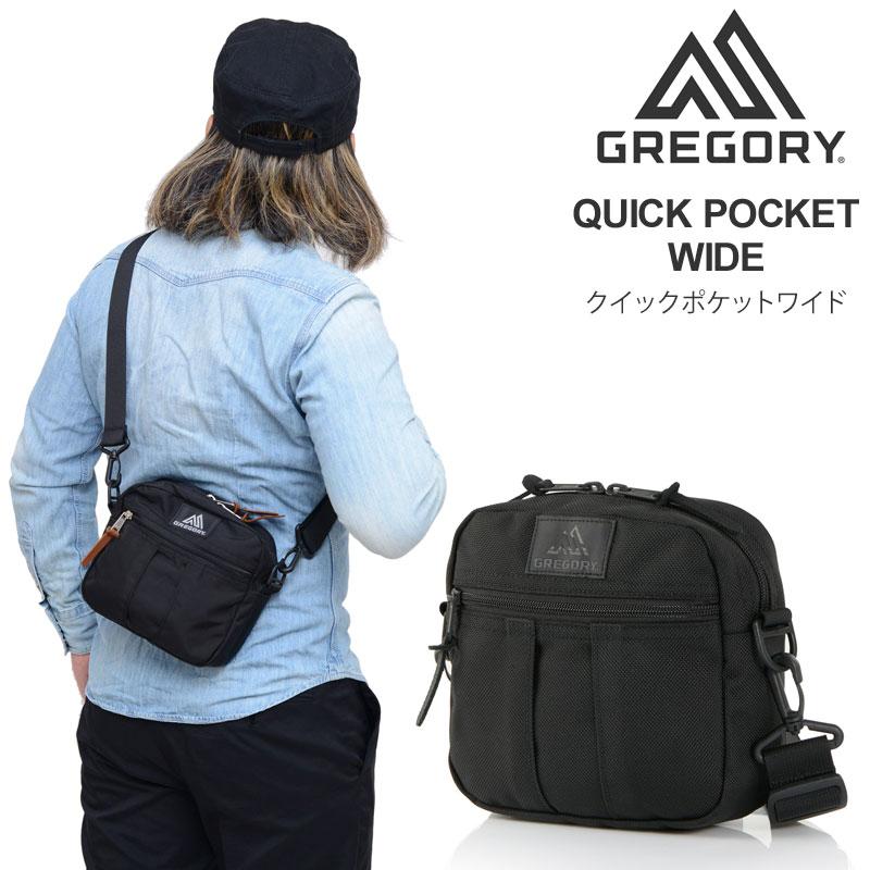 GREGORY グレゴリー ショルダーバッグ メンズ レディース クイックポケットワイド QUICK POCKET WIDE 2.5L ...