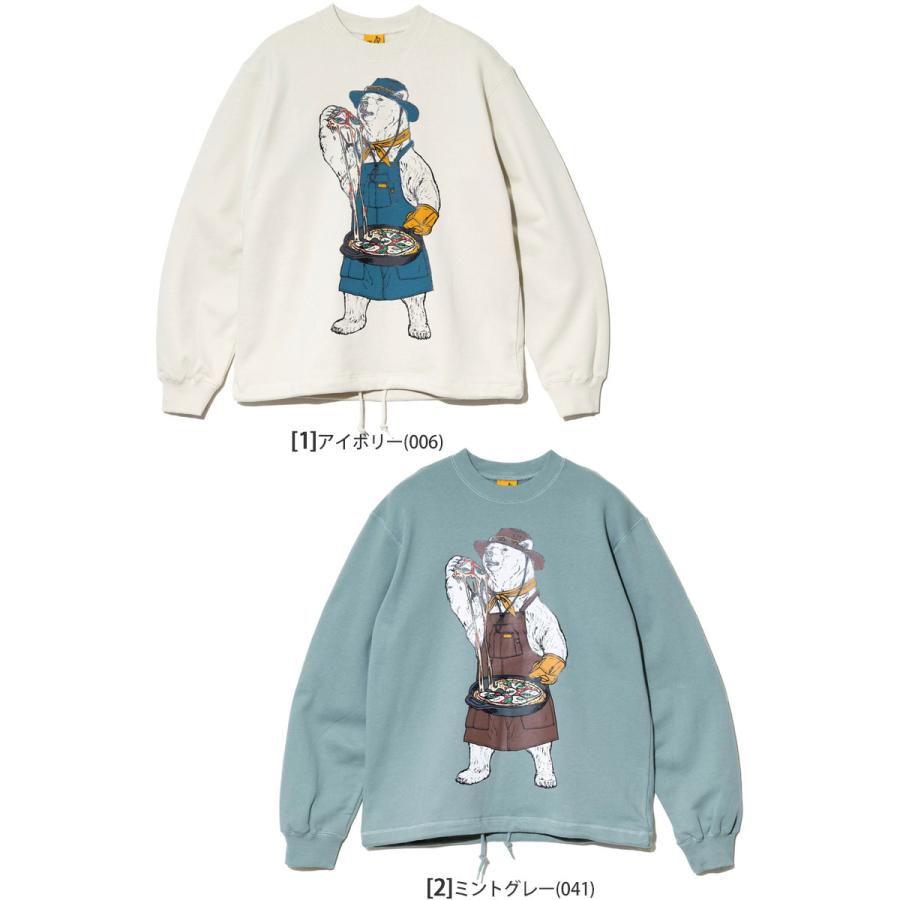 go slow caravan（ゴースローキャラバン） トレーナー メンズ 空紡糸裏