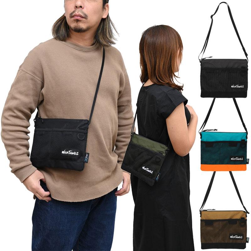 ワイルドシングス サコッシュ・チョークバッグ WT-S0201BE(代引不可)【送料無料】 ワイルドシングス WILD THINGS ショルダーバッグ メンズ レディース