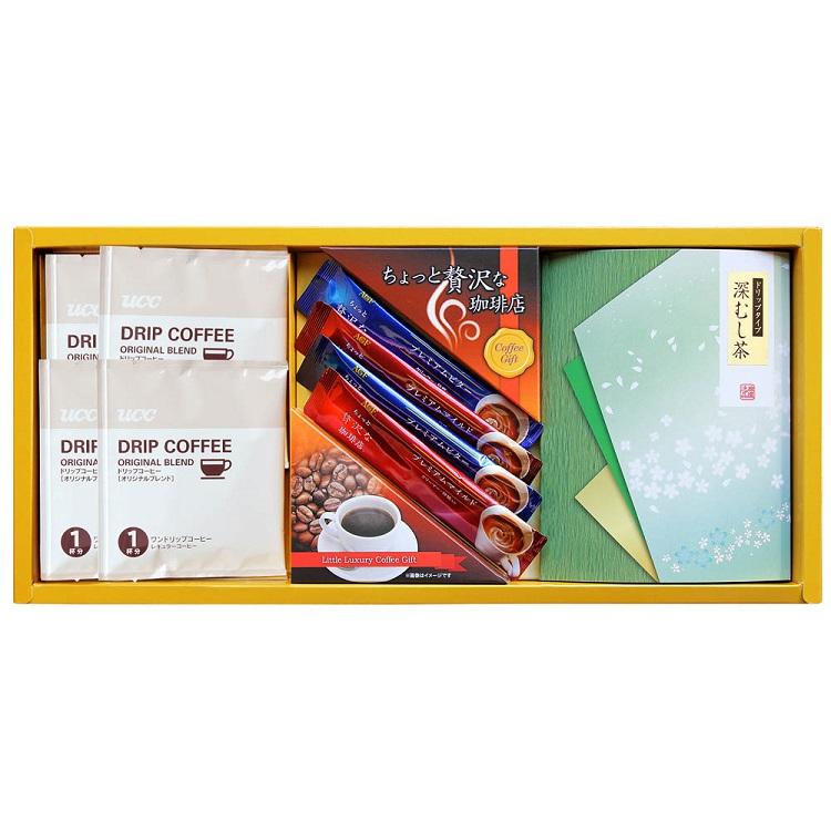 AGF AGF・UCCコーヒー・ドリップ緑茶 A プレゼント ギフト : rippleplus ヤフー店 - 通販 - Yahoo!ショッピング