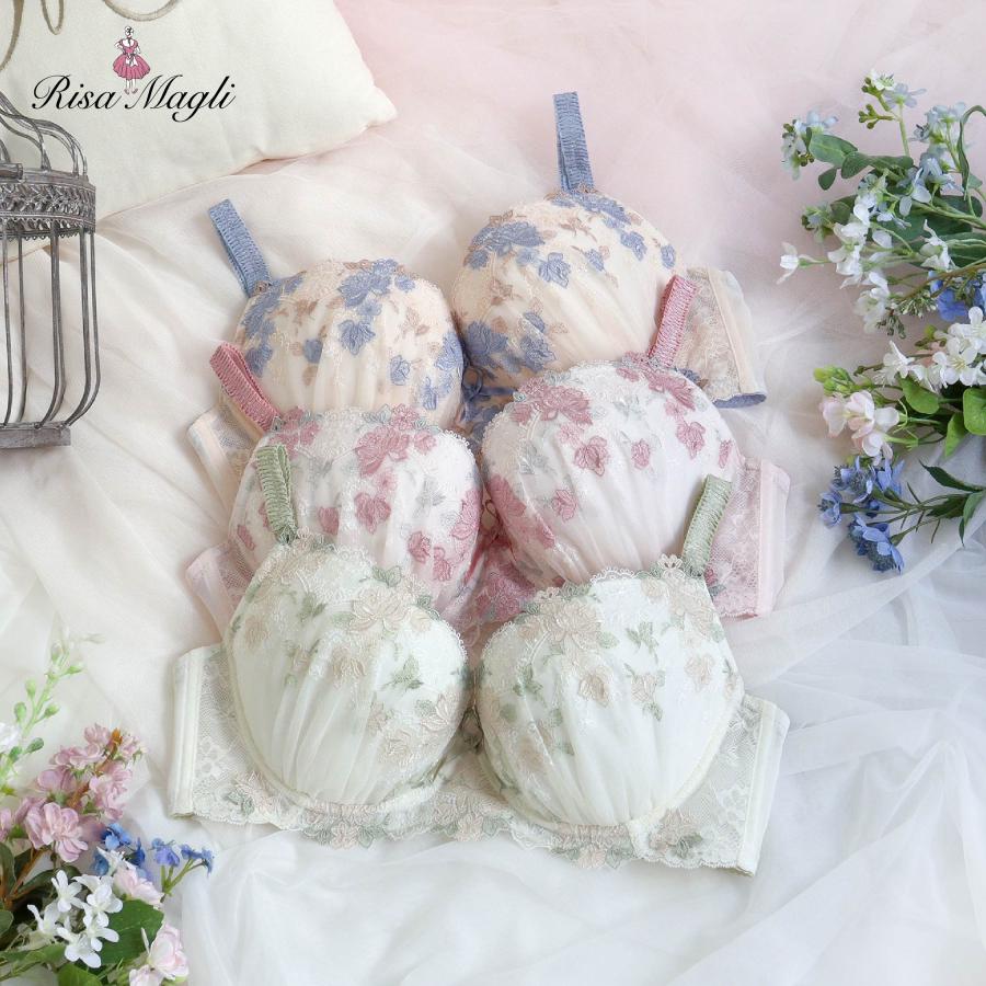 Risa Magli（リサマリ） 【50】リサマリ ブラジャー Gカップ Hカップ イーシャ ブラ 大きいサイズ バストアップタイプ 2501 256 121225 : Risa Magli ...