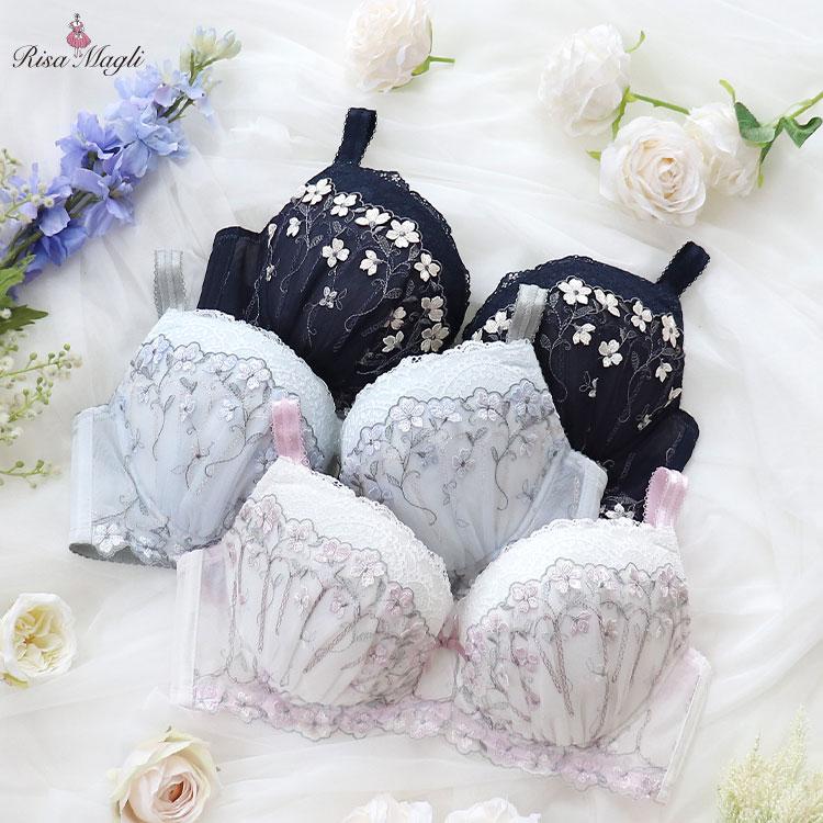 Risa Magli 【50】リサマリ ブラジャーGカップ Hカップ Iカップ メルティ Risamagli ブラ バストアップタイプ 2301 657【返品交換不可】 250424 ...