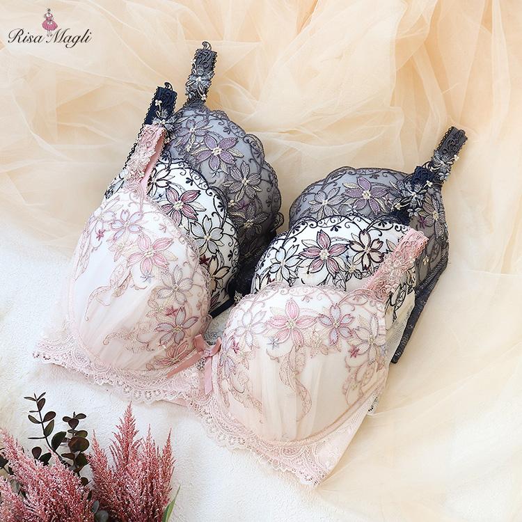 Risa Magli 【50】リサマリ ブラジャー Gカップ Hカップ Iカップ メイヤ Risamagli 大きいサイズ バストアップタイプ 2302 714【返品交換不可】 250424 ...