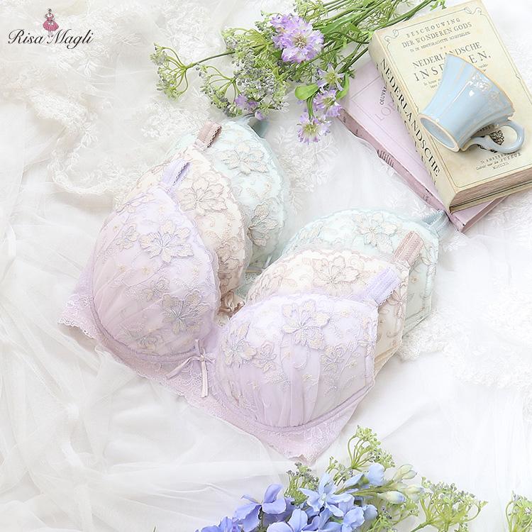 Risa Magli 【50】リサマリ ブラジャー Gカップ Hカップ Iカップ ニーナ Risamagli グラマーサイズ サイドすっきりタイプ 2302 729【返品交換不可 ...