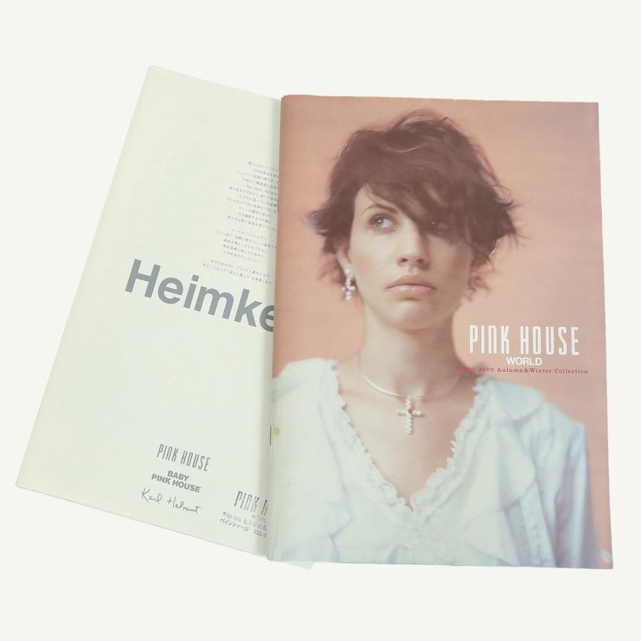 ピンクハウス★カタログ 2001-2002年 Autumn&Winter レア！ヴィンテージ！ k3328 : リサイクルステージ - 通販 - Yahoo!ショッピング