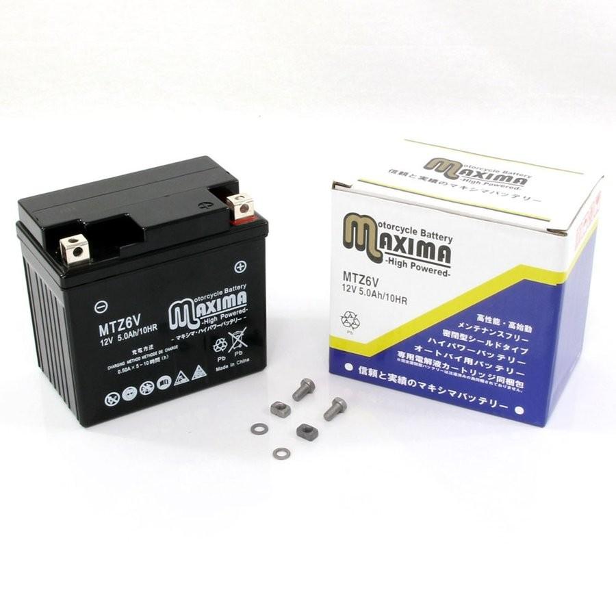 液入れ充電済み バイク用バッテリー YTZ6V/GTZ6V/FTZ6V 互換 MTZ6V HE06 スペイシー100 JF13 リード100 ...