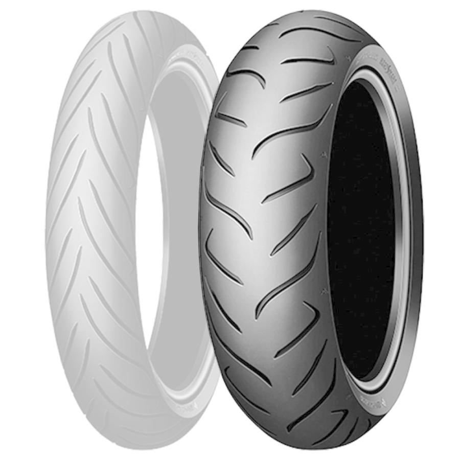 DUNLOP（ダンロップ） ヤマハ VMAX RP22J リアタイヤ 200/50R18 76V # : RISEダイレクトショップ - 通販 ...