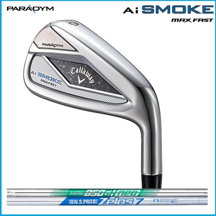 Callaway ☆2024 キャロウェイ PARADYM パラダイム Ai SMOKE MAXFAST アイアン 単品(＃AW,＃GW,＃ ...