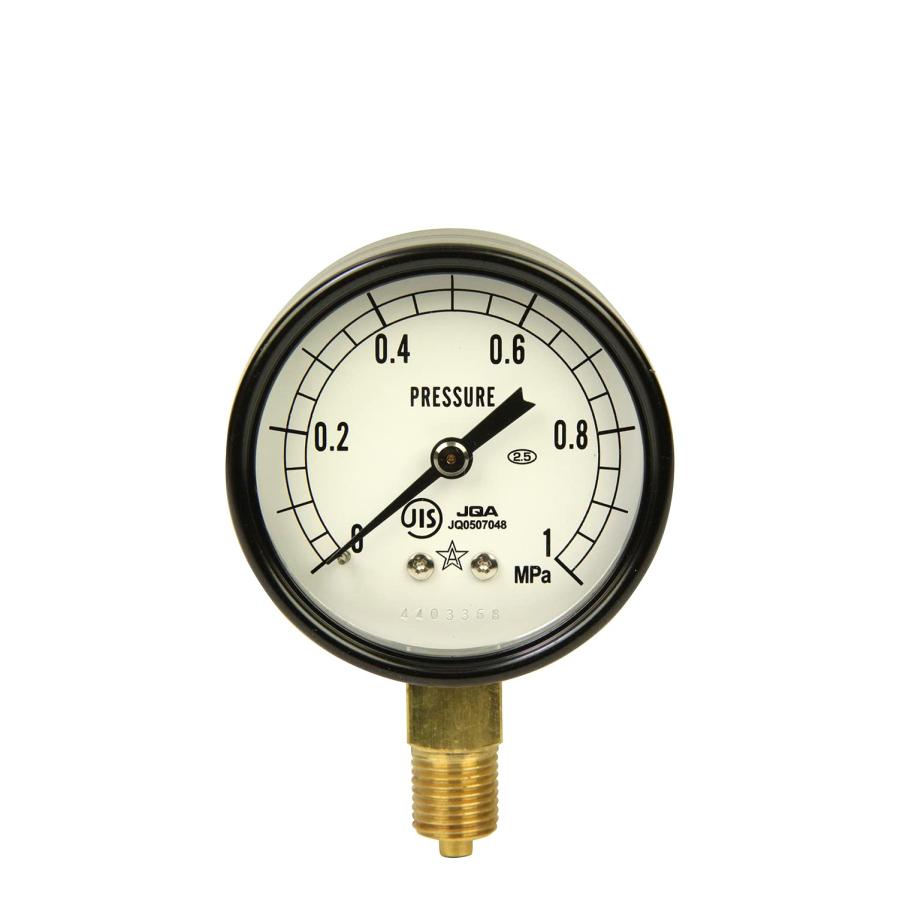 右下精器 汎用圧力計A60・G1/4 S-21・1.0MPA : RISE - 通販 - Yahoo!ショッピング