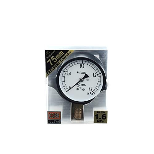 右下精器 汎用圧力計A75・G3/8 S-31・1.6MPA : s-b003qmtnoi-20240930 : RISE - 通販 - Yahoo!ショッピング