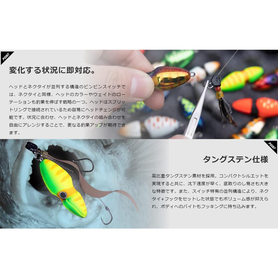 JACKALL(ジャッカル) TG ビンビンスイッチ ヘッド 35g F0155 グリーンゴールド : RISE - 通販 - Yahoo!ショッピング