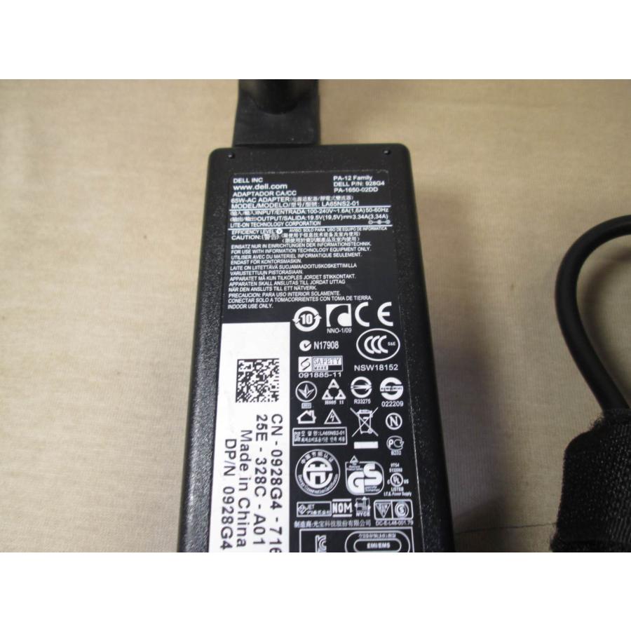 DELL ACアダプター PA-1600-02DD LA65NS2-01 19.5V 3.34A 送料無料 正常品 [90168] : ライズ ...