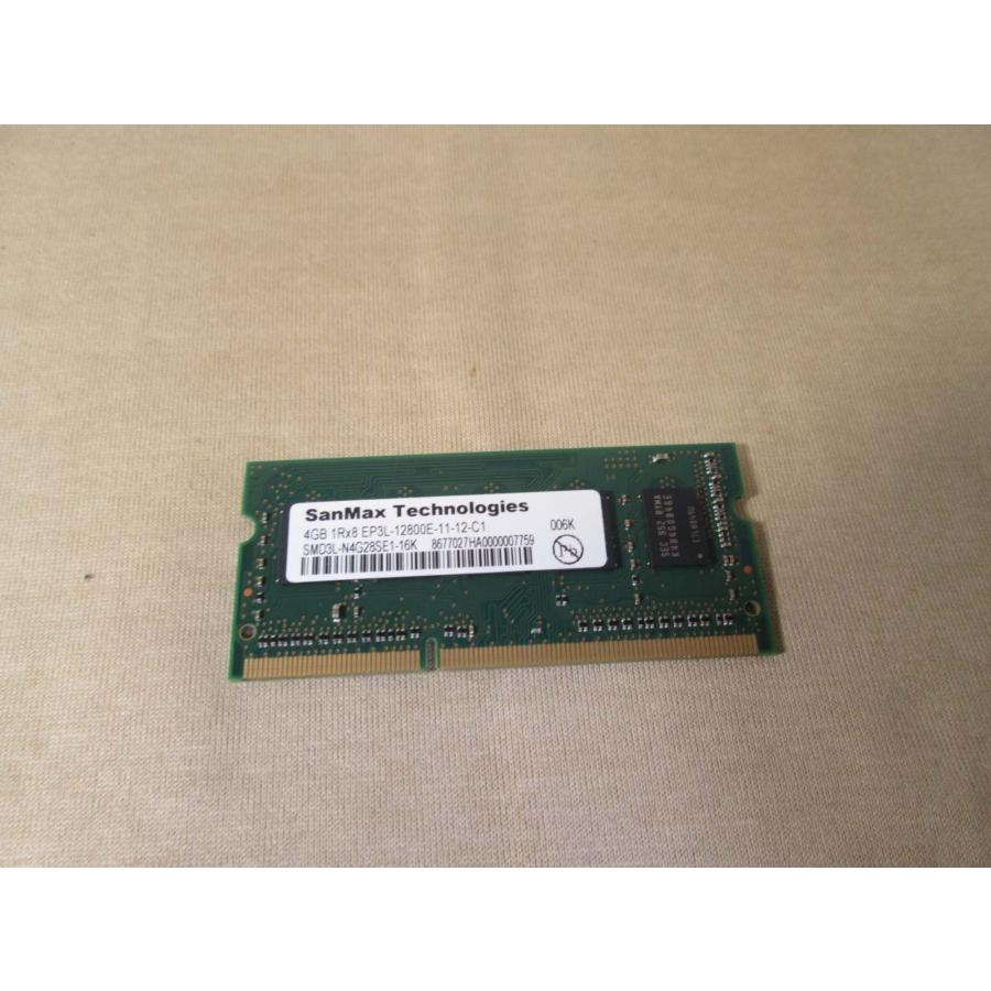EP3L-12800E 4GB ノートPC用 メモリ DDR3 ECC対応 送料無料 正常品 [91105] : ライズマーク - 通販 ...