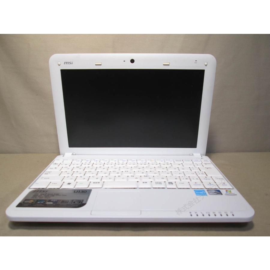 MSI U130【Atom N450 1.66GHz】電源投入可 [92485] : ライズマーク - 通販 - Yahoo!ショッピング