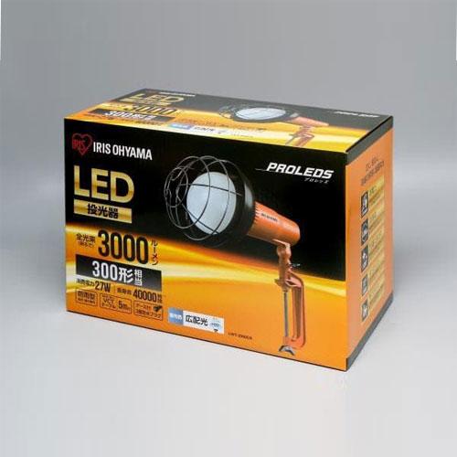 IRIS OHYAMA アイリスオーヤマ LED投光器 LWT-3000CK 27W 3000lm 300形相当 広配光120度 防雨型 ...