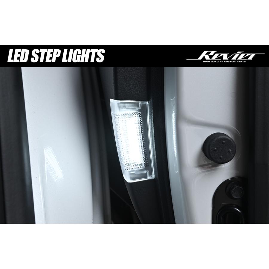 40系 アルファード ヴェルファイア LEDステップライト 純正交換式 左右セット 片側24LED (スライドドア用) CL-TY02-W REIZ Revier : カーパーツライジング ...
