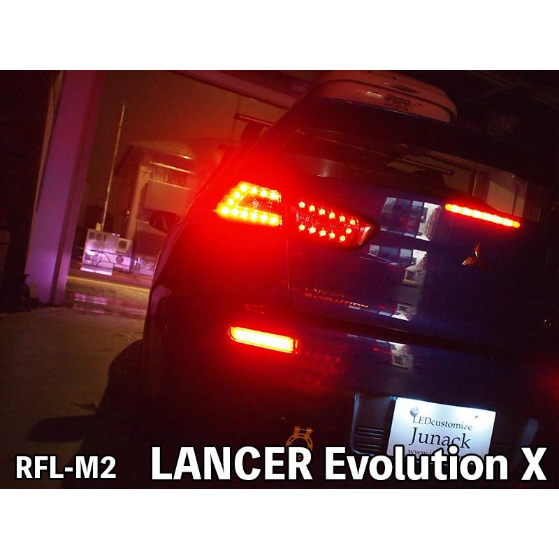 Junack ジュナック LEDリフレクター RFL-M2 ランサーEVO10 CZ4A JUNACK LED REFLECTOR : カーパーツライジングYahoo!店 - 通販 ...
