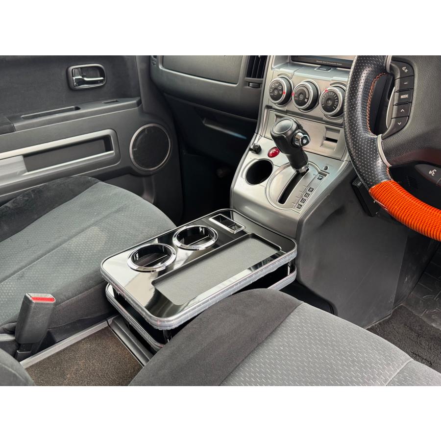 デリカ D5 CV#W H19/1〜H31/1 センターテーブル フロント用 ピアノブラック DELICA D:5 : カーパーツライジングYahoo!店 - 通販 - Yahoo!ショッピング