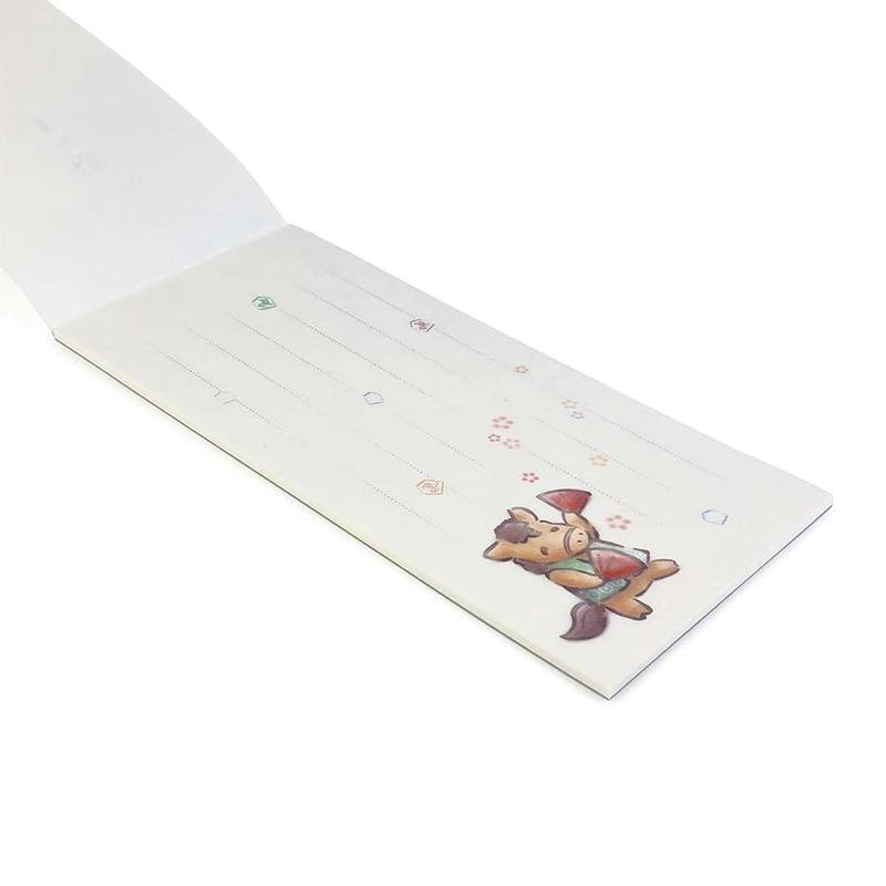 便箋 和紙一筆箋 福うま（2026年お正月） : 書道用品の栗成 - 通販 - Yahoo!ショッピング