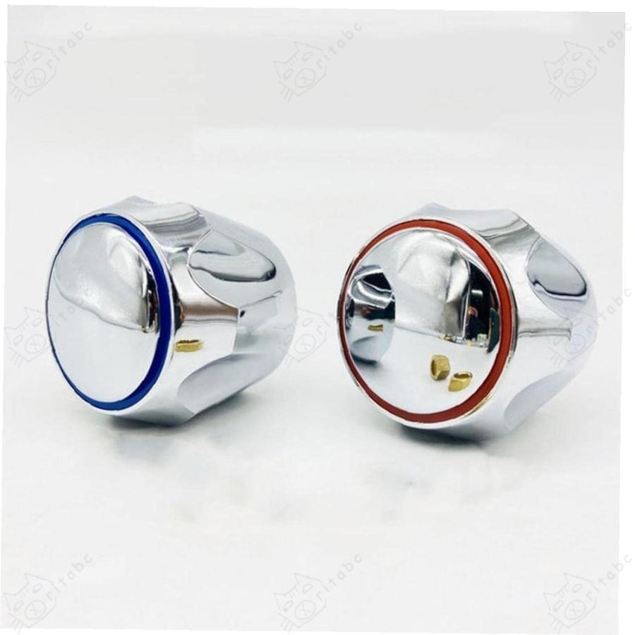 蛇口ハンドル 蛇口レバーハンドル 蛇口交換用ハンドル キッチン バスルーム 洗面台 シンク部品 アクセサリー 2個/セット :m22080815c7e6:ritabc - 通販 - Yahoo ...