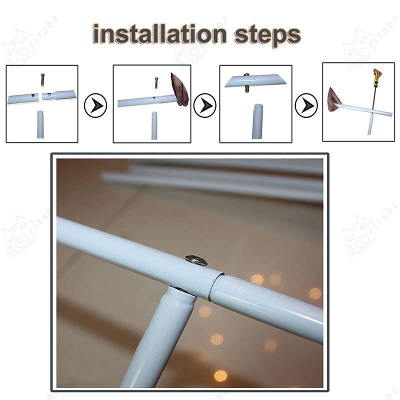 ブラック アイアンアーチ ガーデン バラのアーチ パーゴラ ガーデニング 結婚式 装飾ラウンド アーチ diy 大型 ローズアーチ 頑丈で安定 ホワイ :m2236554753c1 ...