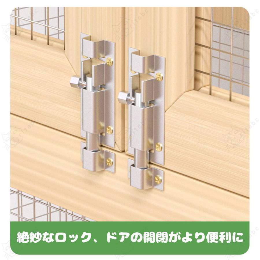 158.5*80*43cm の無垢材特大オウム ケージ 鳥小屋 鳥かご 鳥ケージ バードケージ 大きなスペースは鳥の群れを支えることができます（小さなオウムに適していま ...