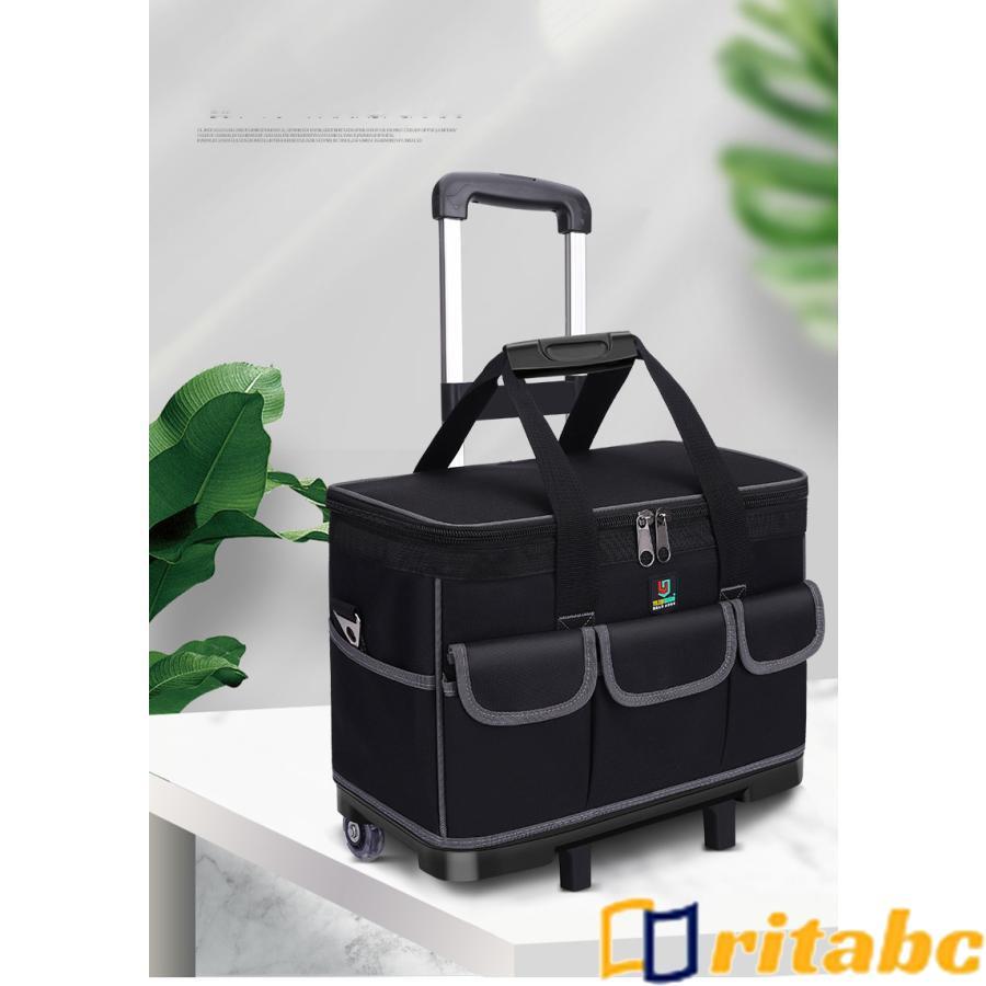 ツールバッグ 3way 工具収納 DIY 工具 工具バッグ キャリーケース スーツケース キャリーケース キャスター 取り外し 足置き台付き : p21020556b153 : ritabc ...