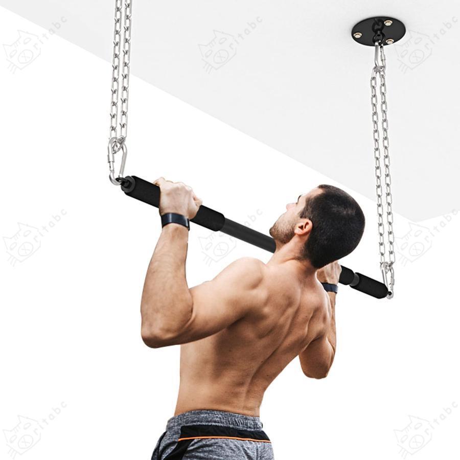 90cm壁掛けプルアップバー プロフェッショナル懸垂バー 天井取り付け可能なプルアップバー 鋼けんすいマシーン 自宅 マルチジムけんすいマシーン ぶら下がり健康 :p210285361101 ...