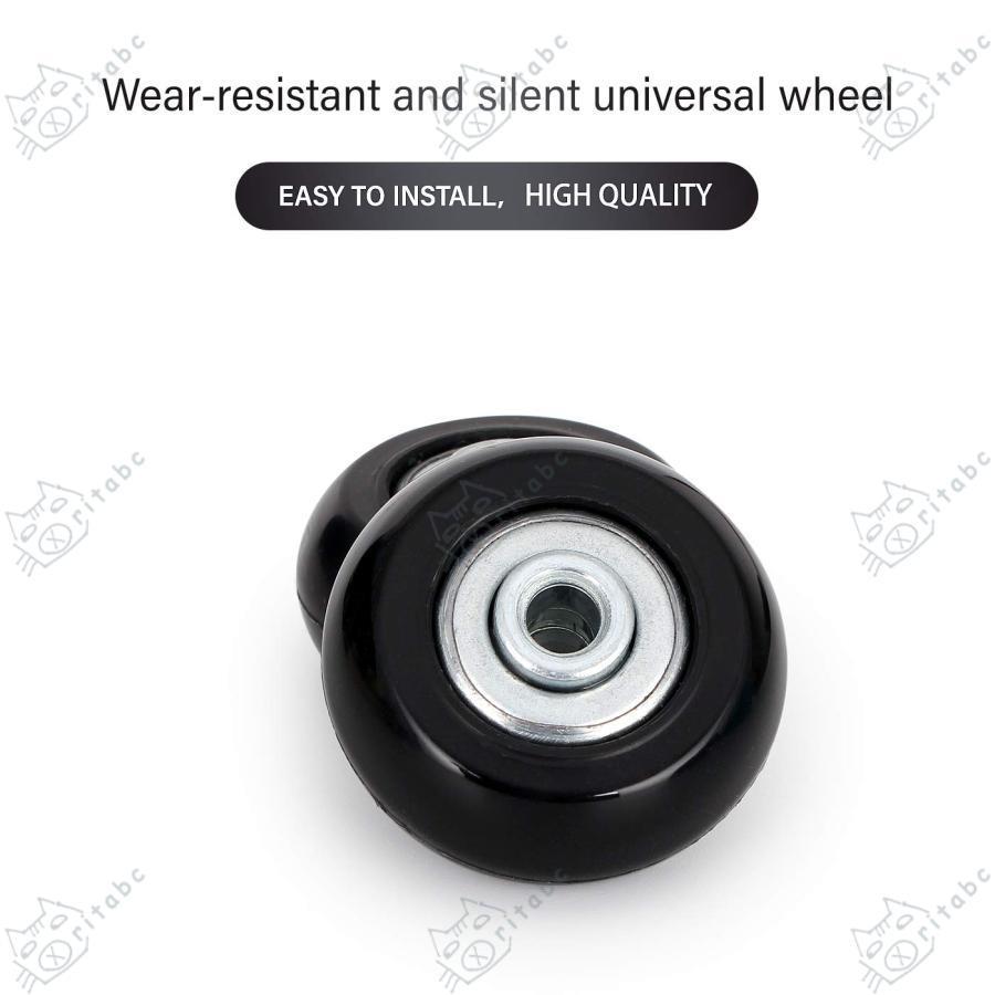 静音シリーズ 車輪用交換タイヤキット キャスター ショッピングカート スーツケース キャリーボックス タイヤなどの車輪補修用 DIYキャスター取替え 修理 交換 : ritabc - 通販 ...